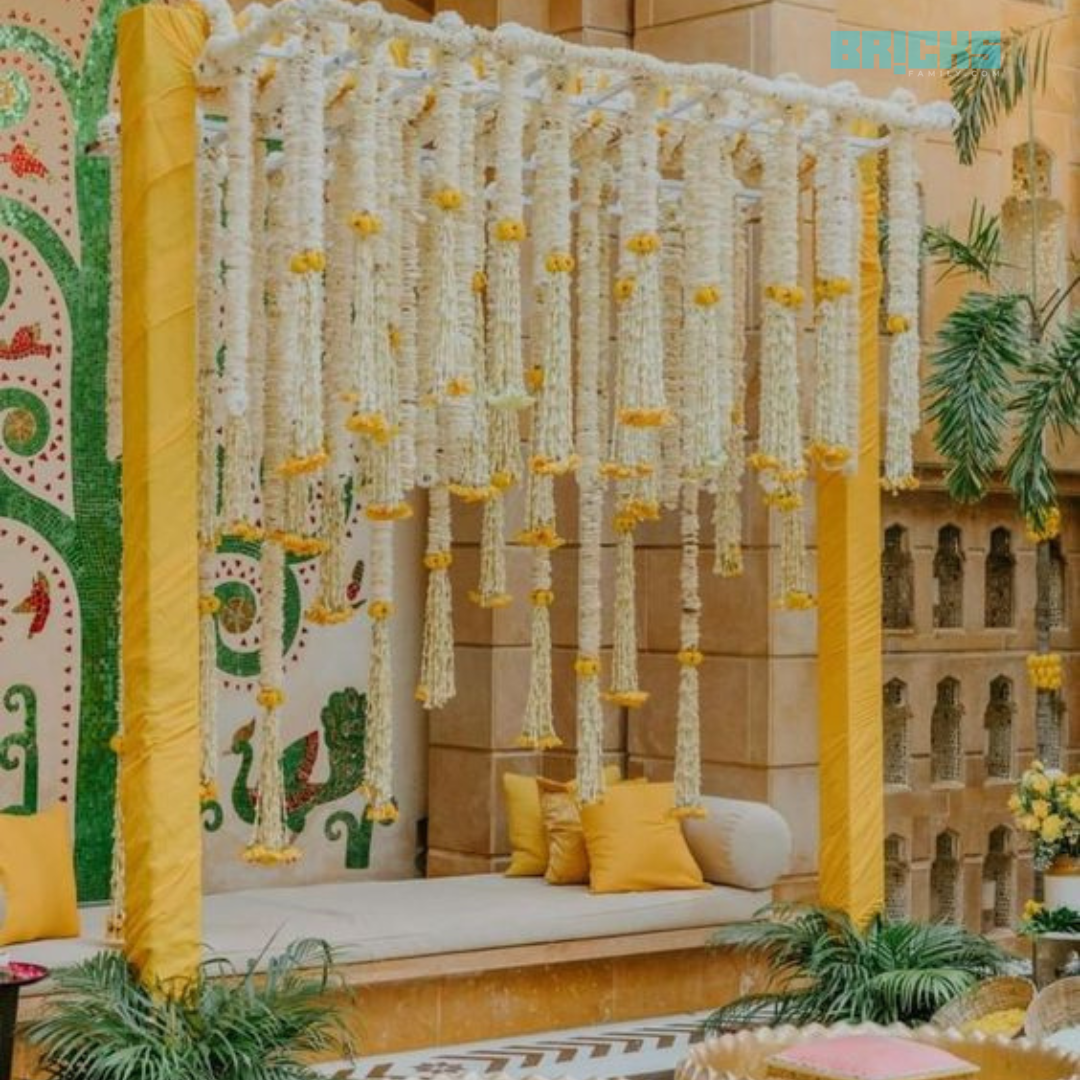 10 Haldi Decoration Ideas - for Your Home Haldi Ceremony
